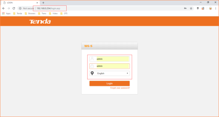 Scenario 2 : If the W6-S obtain IP from Tenda router automatically ...