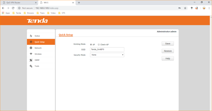 W6-S - How to login the interface