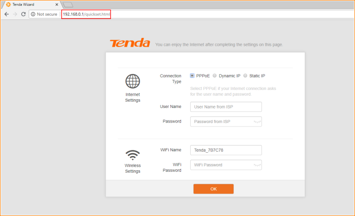 2. Select “ Static IP ” option. Type the Static IP, subnet mask ...