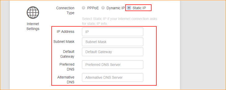 3. Setup the name and password of your WI-FI signal in “ Wireless ...
