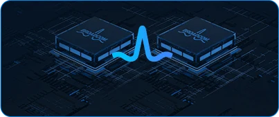 2 Broadcom high-performance chipsets